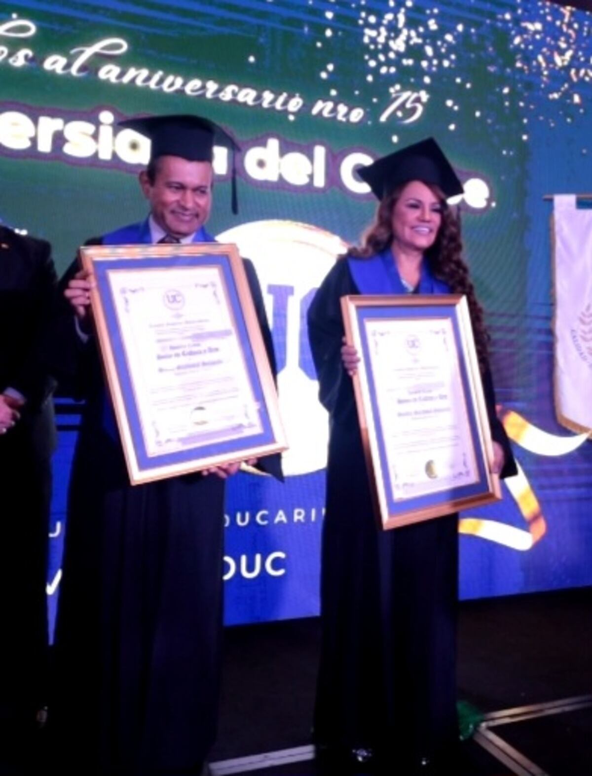 Sammy y Sandra Sandoval reciben doctorado honoris causa Sammy y Sandra ...