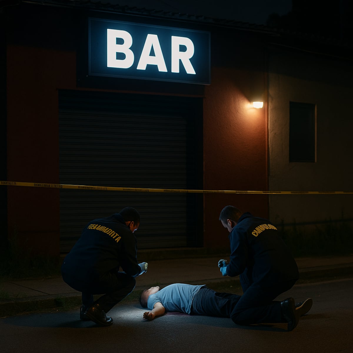 ¡Lo encontraron muerto al cerrar el bar! Nadie escuchó el disparo que ...