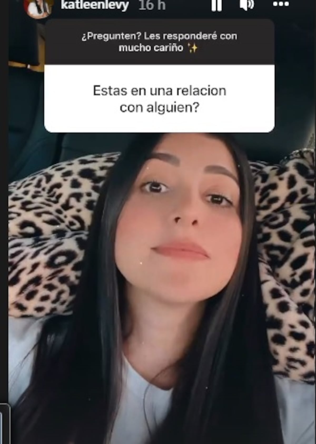 Katleen Levy aclara que sí tiene novio y que no es Tonelada. ‘Quisiera él’