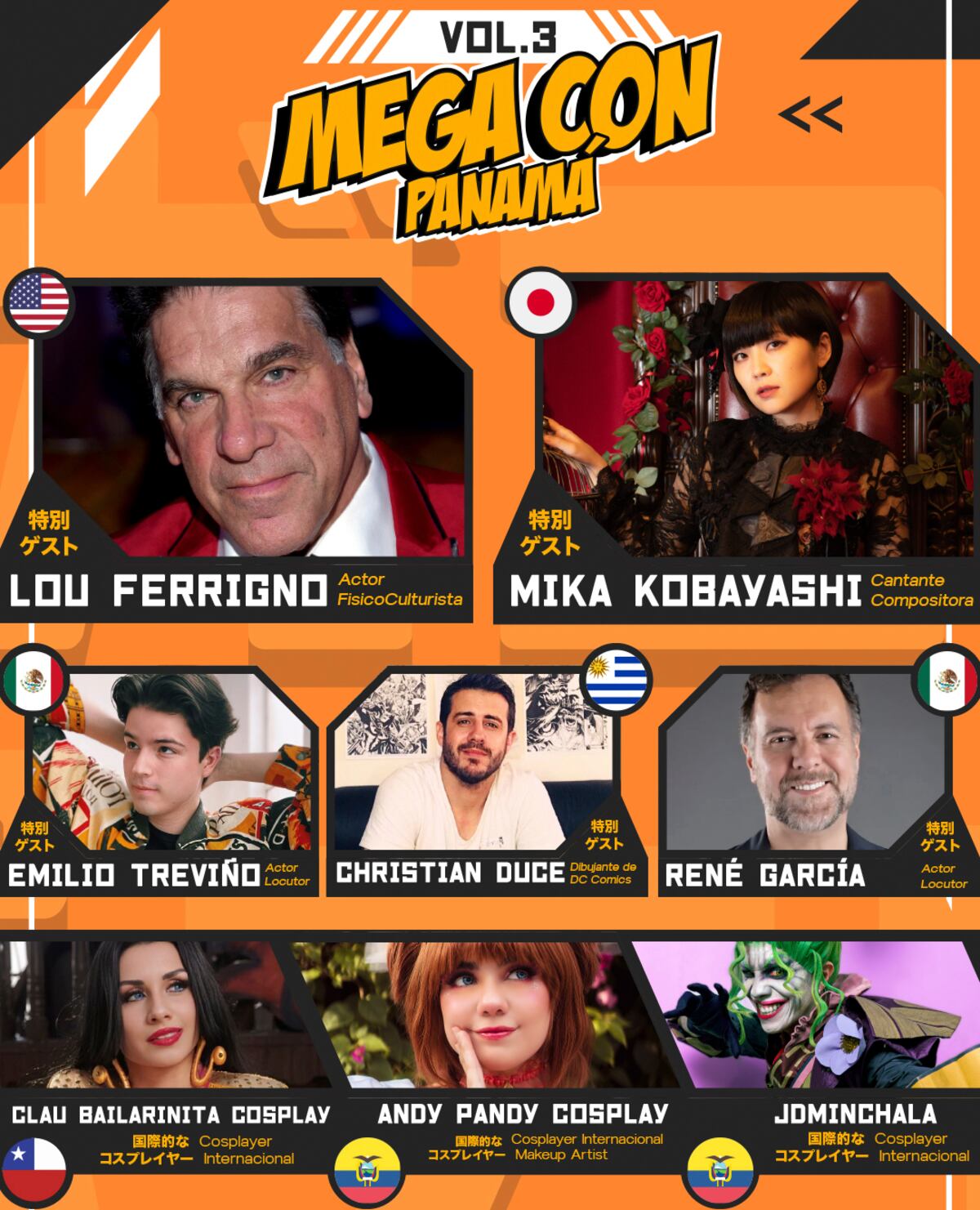 ¡En pocos días llega la fiesta de los geeks, MEGACON Vol. 3!