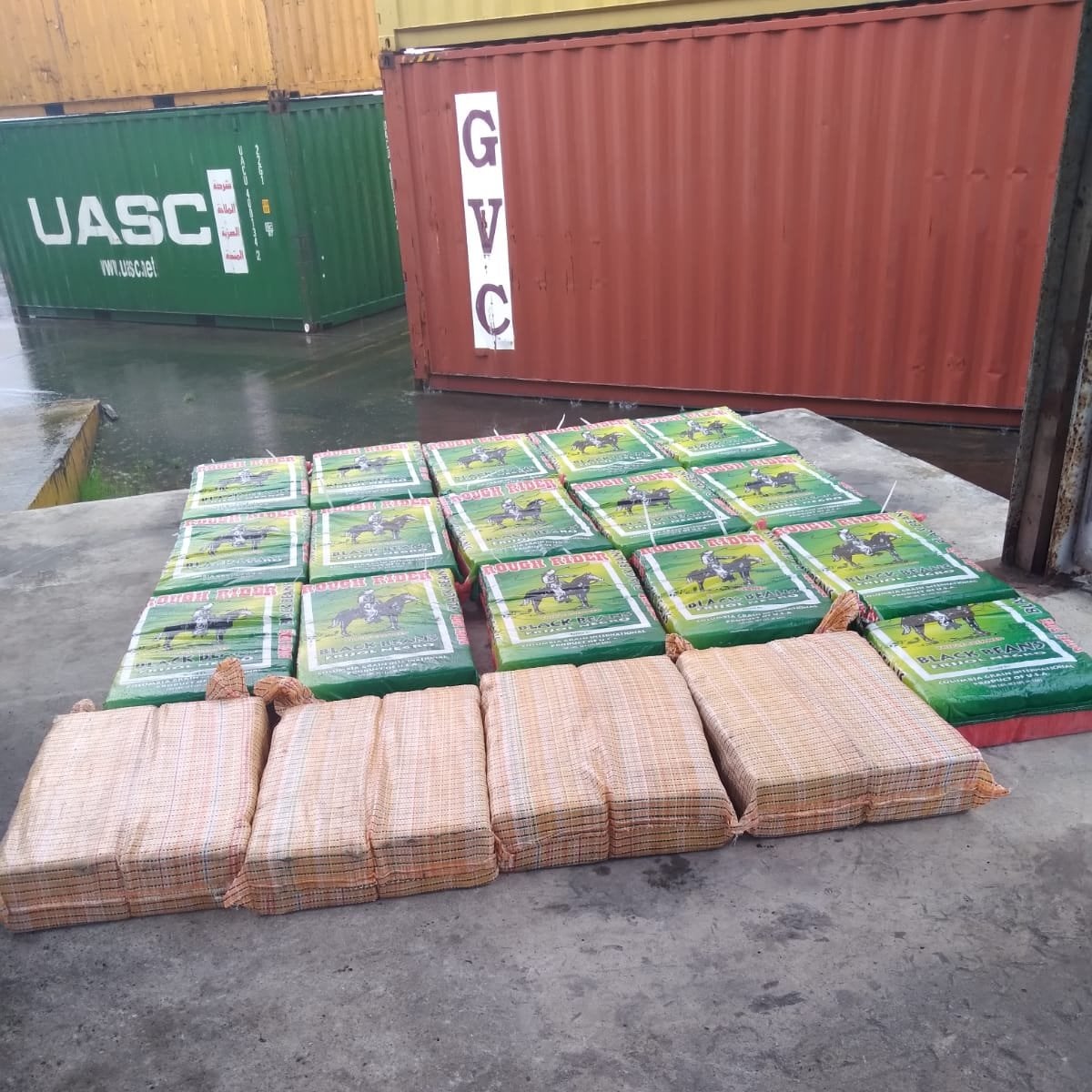 Decomisan Más De 500 Paquetes De Droga Dentro De Un Contenedor En Un