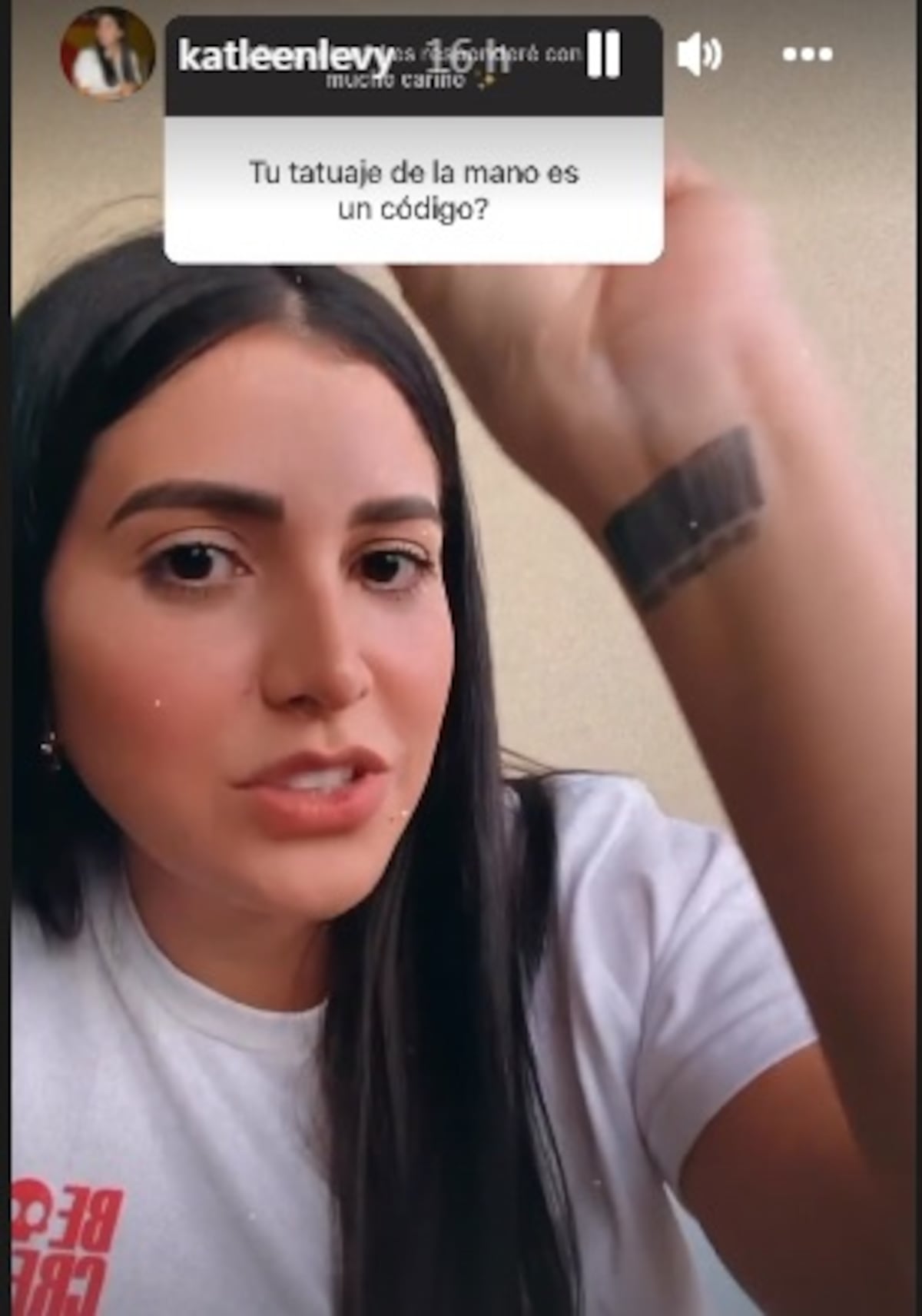 Katleen Levy aclara que sí tiene novio y que no es Tonelada. ‘Quisiera él’